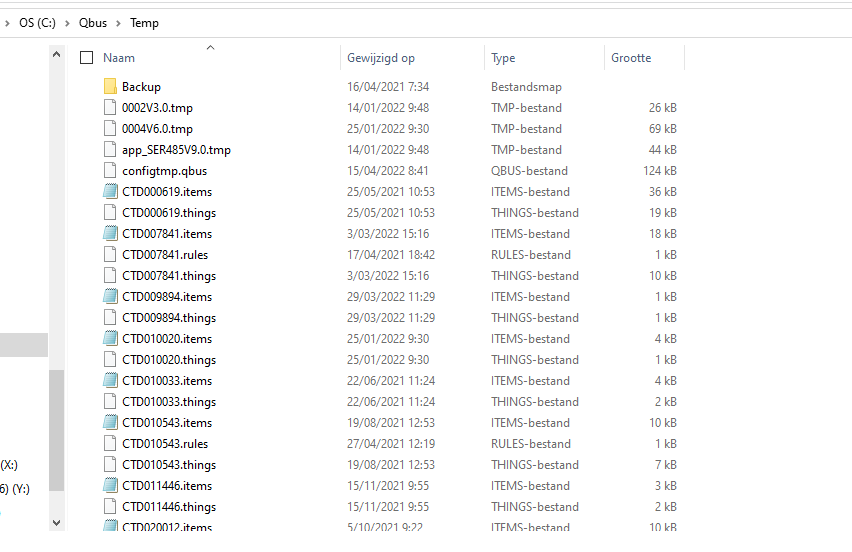 Thins & Items | Qbus -IoT - MQTT
